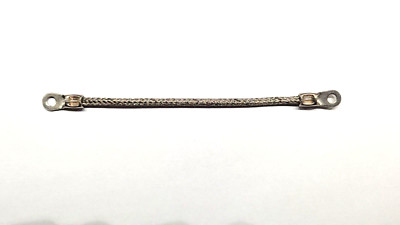 6" 160mm CAR BATTERY BRAIDED METAL EARTH EARTHING NEGATIVE LEAD CABLE ...