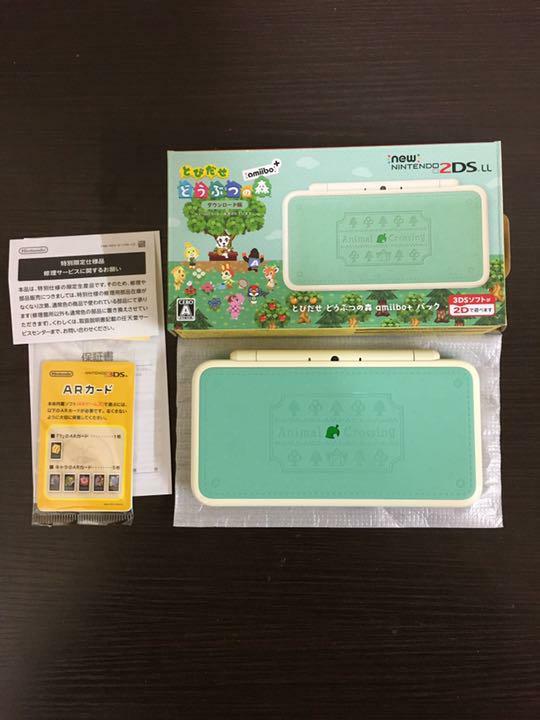 Nintendo new 2DS LL XL Accessory complete Used console Region free Rank ...