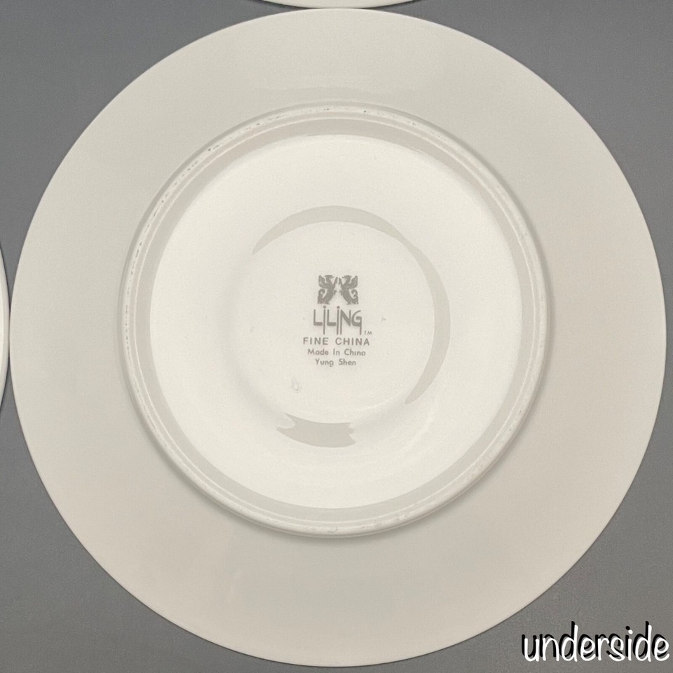 Liling Fine China Ling Rose Dinnerware 20 Piece Set for 4 c1980s Made ...