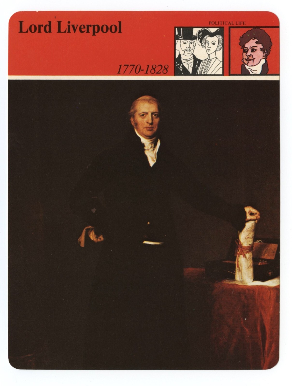 Lord Liverpool - Political Life Edito Service British Heritage Card | eBay