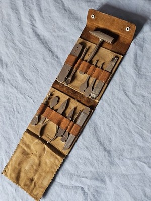 Rare Vintage BONSA TYPE COMPENDIUM TOOL Toolpad CHROME PLATED English ...