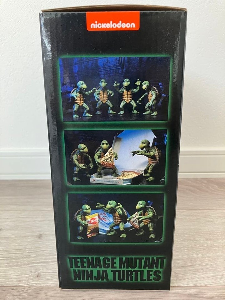 TMNT Baby Turtles 1/4 Action Figures 4PK New Unopened Collectible ...