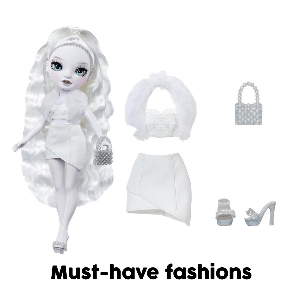 Rainbow High Shadow High Natasha Zima - Grayscale 28cm Fashion Doll ...