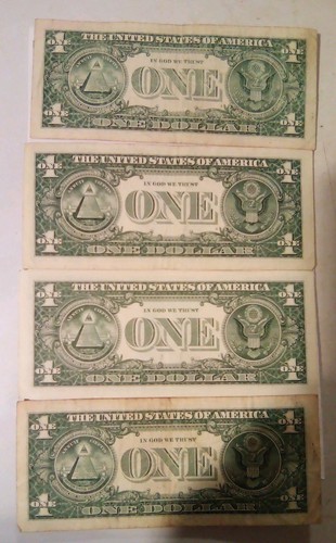 Fancy Notes (1 Star) Trinary Flipper Radar Repeater Lot Of 4 One Dollar ...