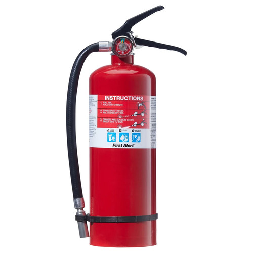 First Alert PRO5 10 lbs Fire Extinguisher UL Rated 3A 40B C Heavy Duty ...