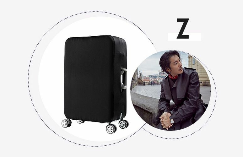 Protective Luggage Suitcase Cover Travel Accessories Elastic Baggage ...