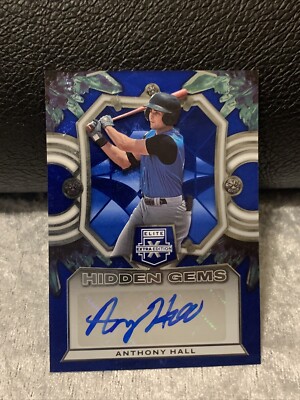 2023 PANINI ELITE EXTRA EDITION HIDDEN GEMS ANTHONY HALL PROSPECT AUTO ...