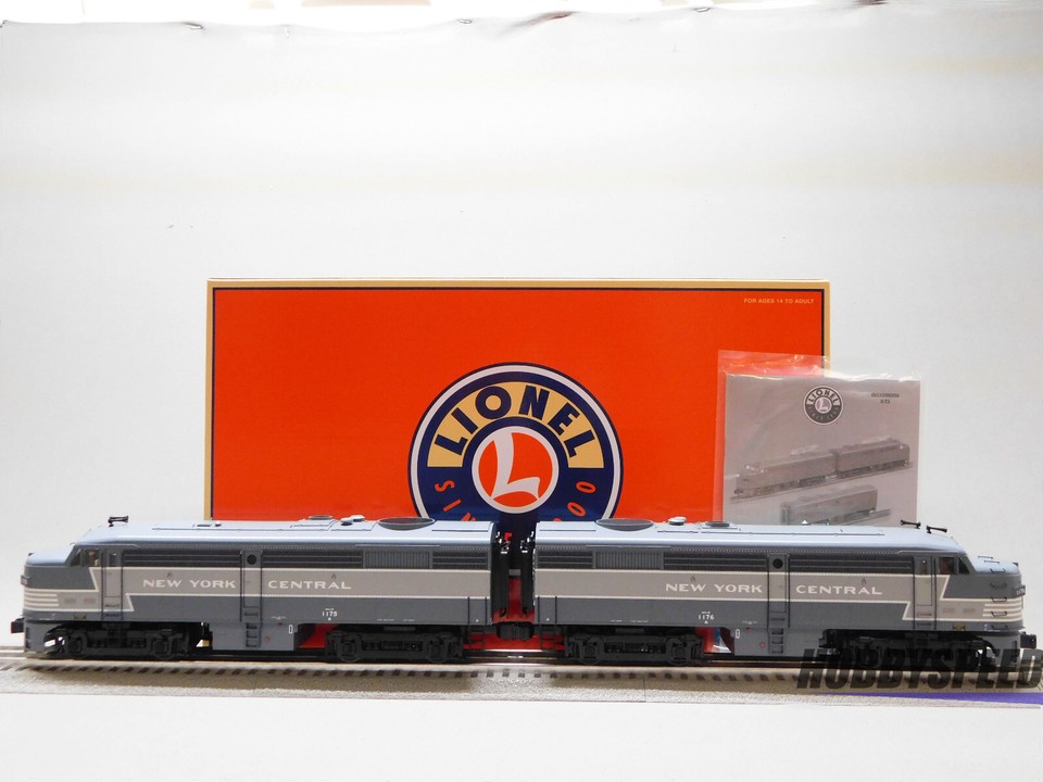 LIONEL NEW YORK CENTRAL LEGACY FA-2 AA DIESEL LOCOMOTIVES O GAUGE ...