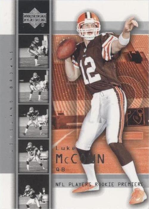 2004 Upper Deck NFL Players Rookie Premiere - Luke McCown #22 (RC) for ...