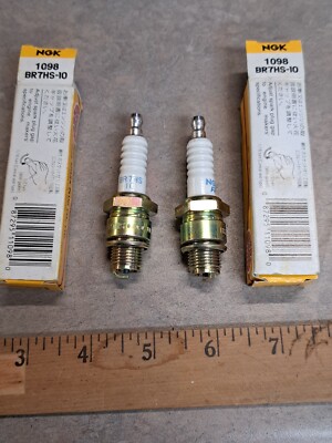 Set of 2 NGK BR7HS-10 Spark Plugs Free Shipping | eBay