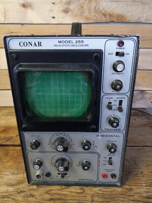 Vintage CONAR Model 255 Solid State Oscilloscope | eBay