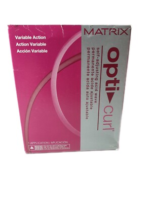 Lot Of 2 Matrix Opti Curl Variable Action Self Adjusting Acid Wave Perm ...