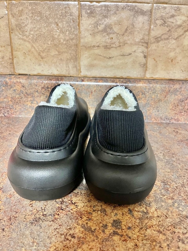 WOMEN‘S TEMU CLOG WEDGE HEEL SHOES SLIPPERS-SIZE: 7 | eBay
