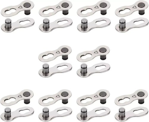 10 Pairs 20pcs Bicycle Missing Link for 6-7-8 Speed Chain, Professional ...