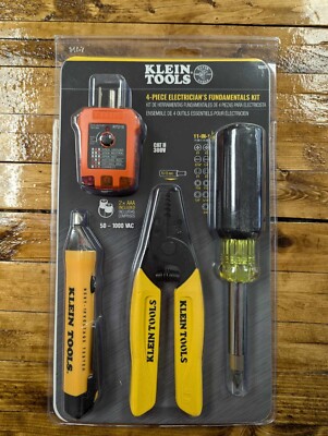 NEW-Klein Tools 92923 Electricians 4-Piece Fundamentals Kit | eBay