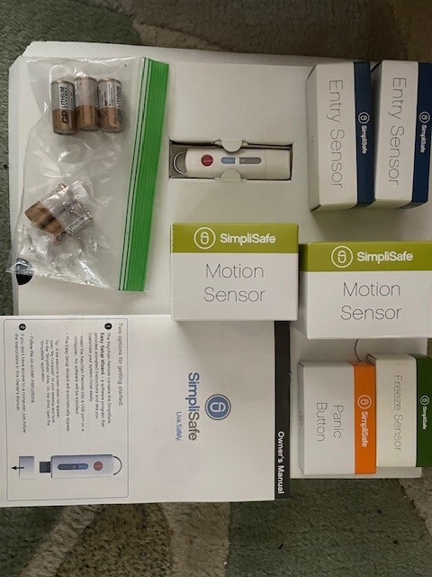 SimpliSafe Wireless Security System with 105 decibels Wireless Siren | eBay