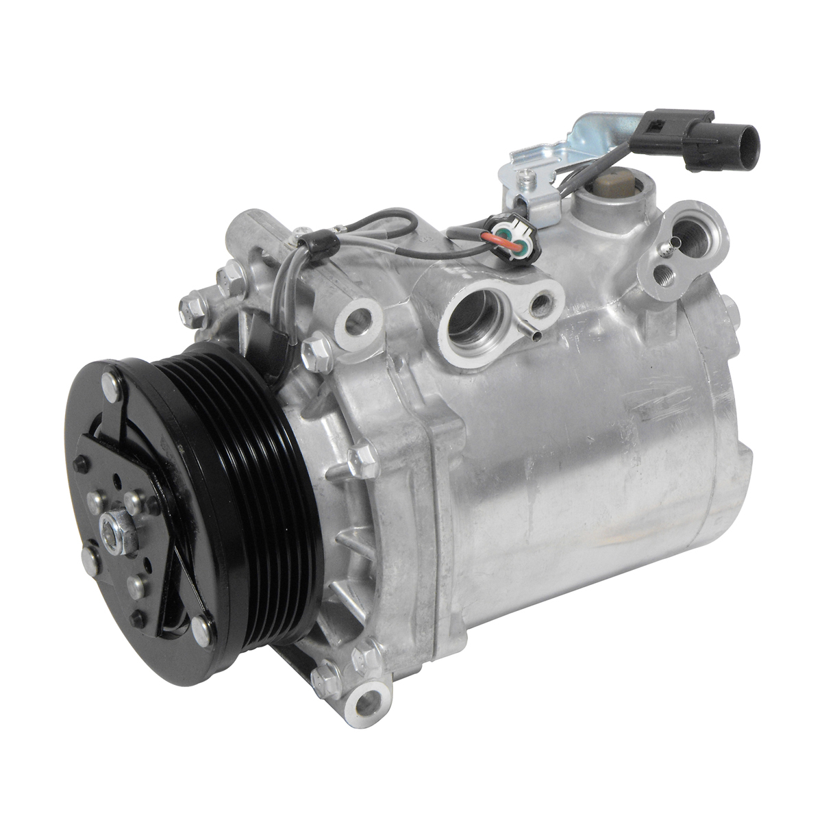 New AC A/C Compressor, Fits: 2008 2009 2010 Mitsubishi Lancer L4 2.0L ...