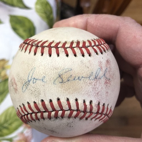 Joe Sewell Autographed signed baseball!!! | eBay