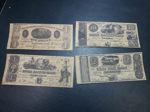Bank And Railroad Notes Old Money | eBay