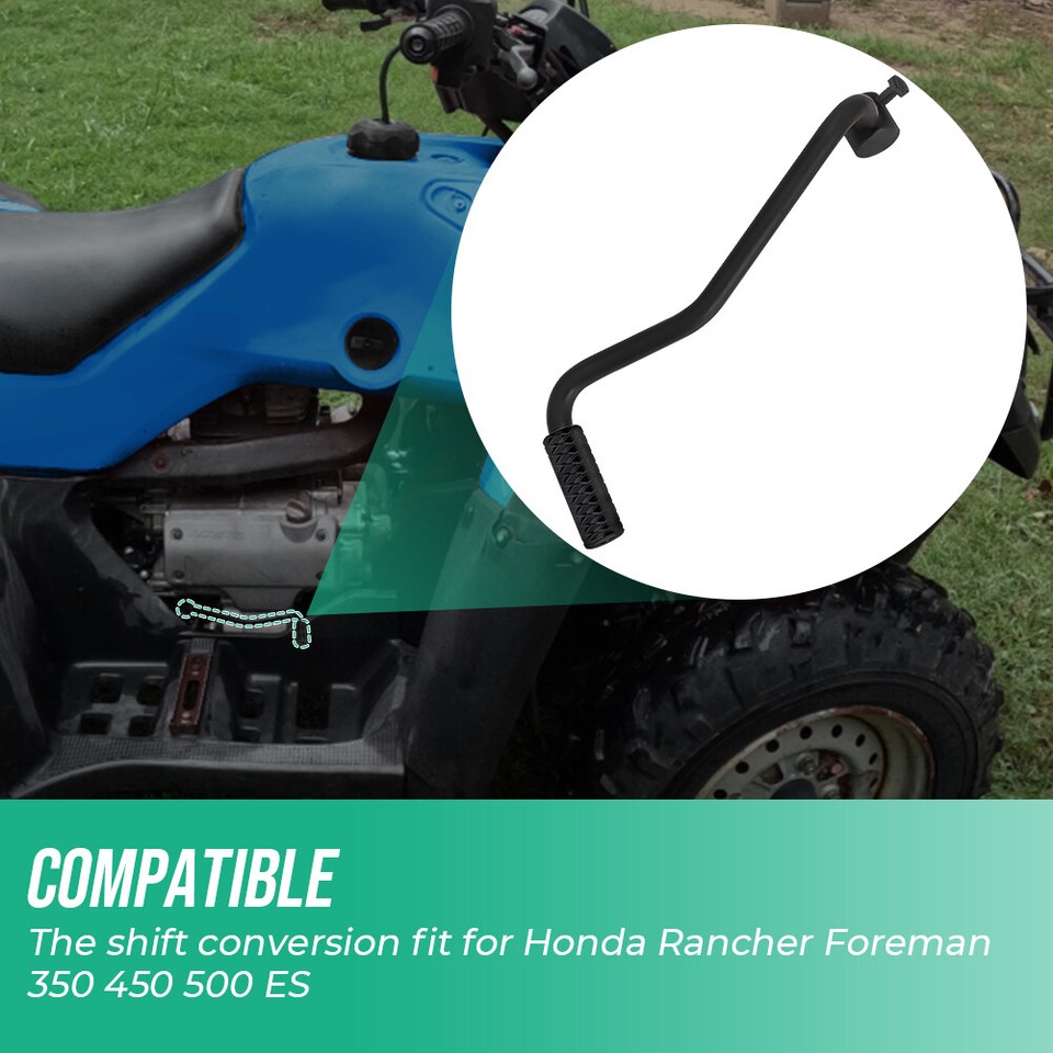 For Honda Foreman Rancher 350 450 500 ES Shifter Manual to Foot Shift ...
