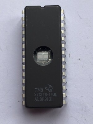 EPROM 16k x 8 TMS27C128-15JL 28 pin dip by Texas Instruments 1 PIECE ...