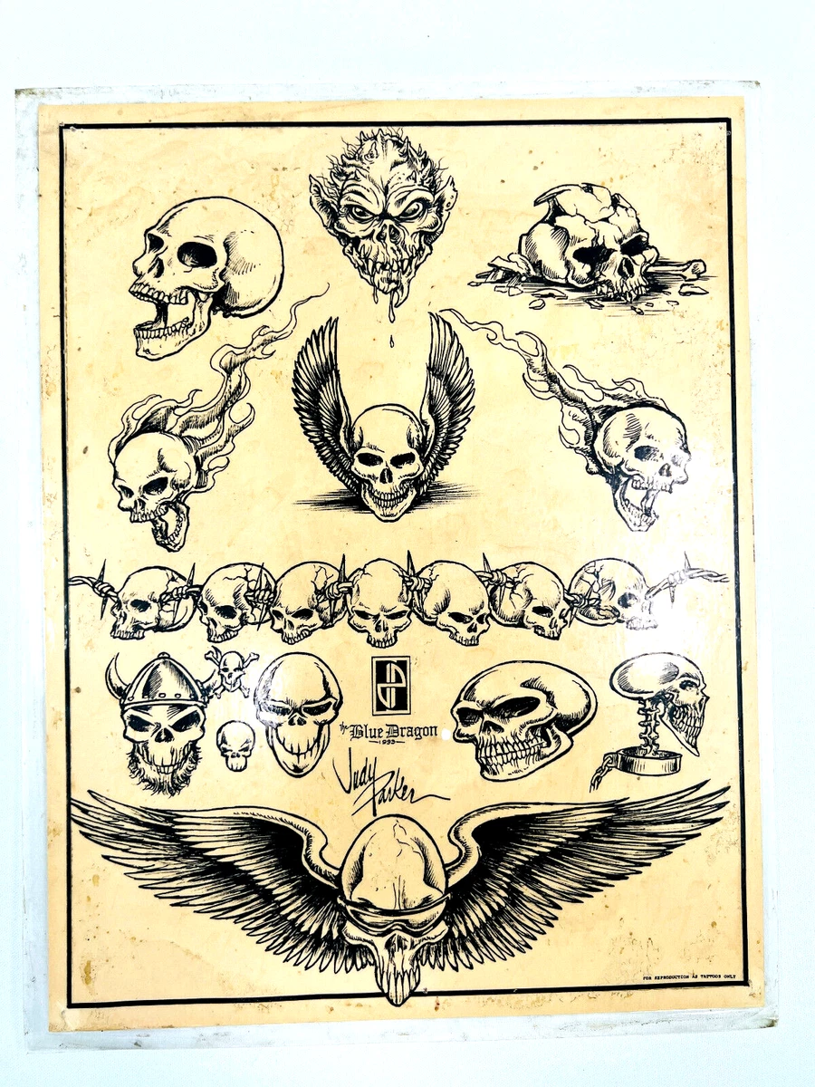 Skeleton Wings Tattoo