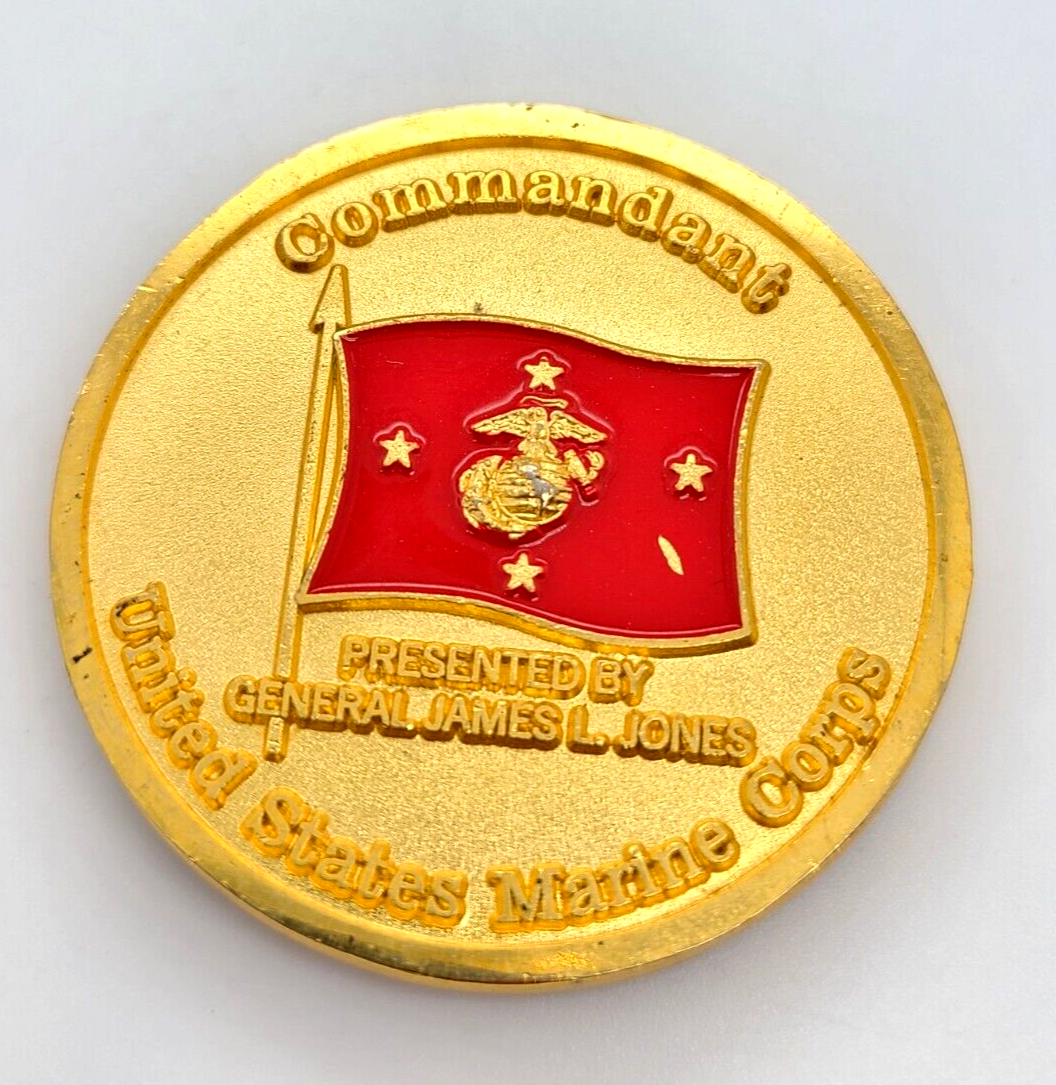 United States Marine Corps Commandant General James L. Jones Challenge ...