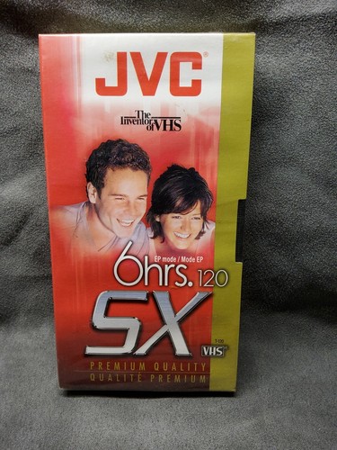 Blank Vhs Tapes For Recording JVC High Performance SX 120 VHS Tapes - 6 ...
