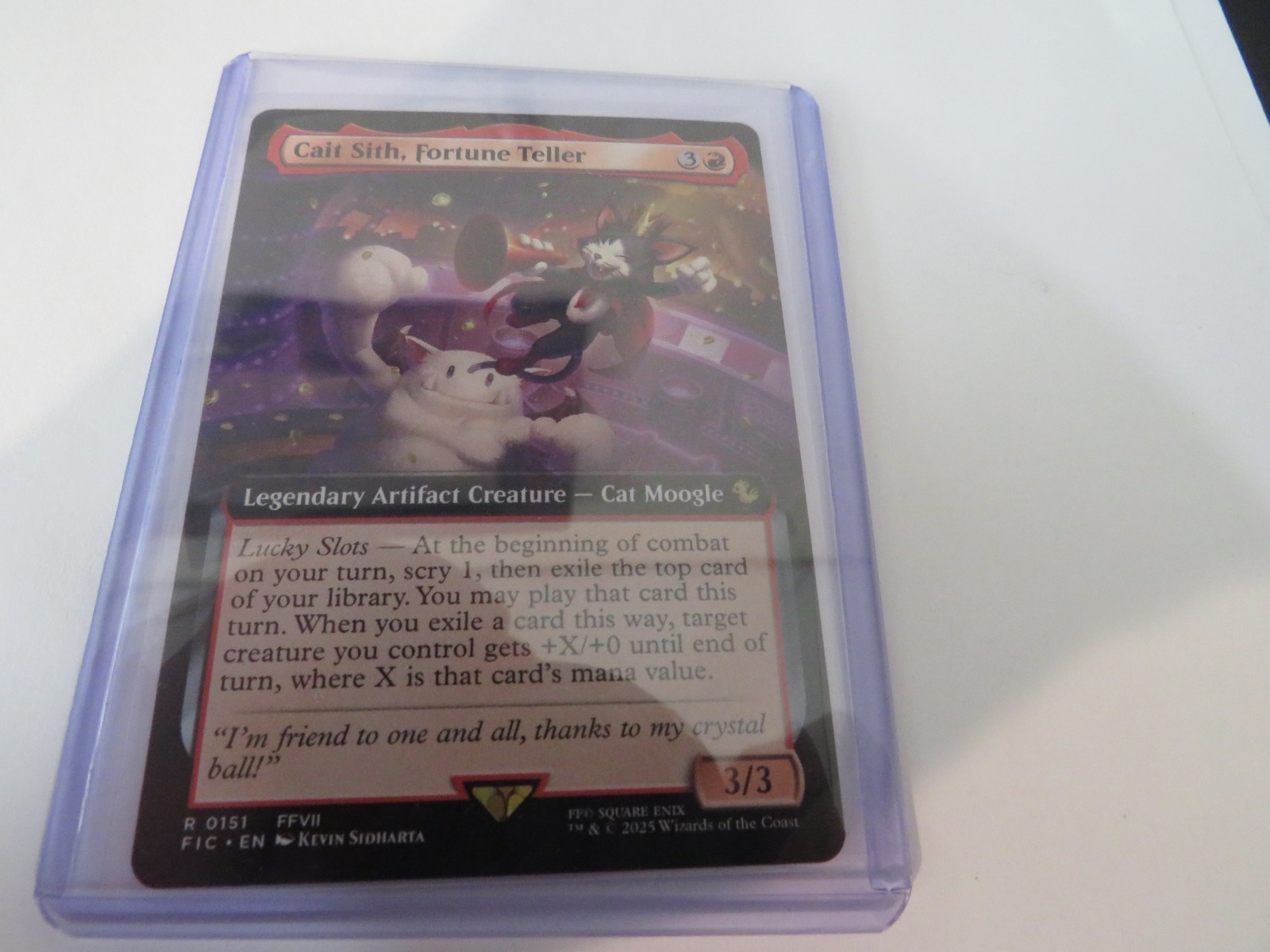Cait Sith, Fortune Teller (Extended Art) Commander: Final Fantasy ...