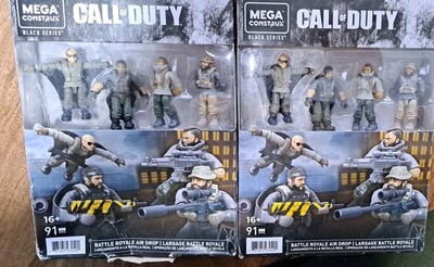 LOT OF 2 Mega Construx Call Of Duty Battle Royale Air Drop Building Set ...