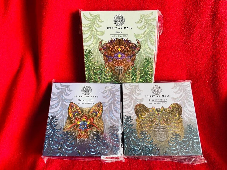 Pamp Suisse - Sprit Animals - Bison, Electric Fox, Grizzly Bear | eBay