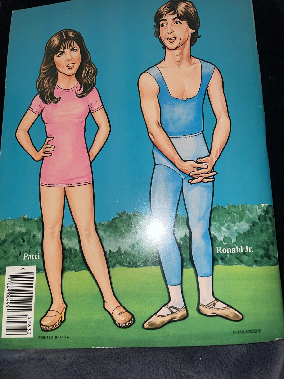 Vtg 1981 First Family President Ronald Reagan Nancy, Paper Dolls Book ...