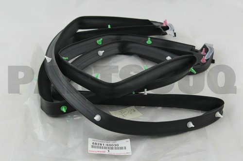 6828160030 Genuine Toyota WEATHERSTRIP, LIFT GATE 68281-60030 | eBay