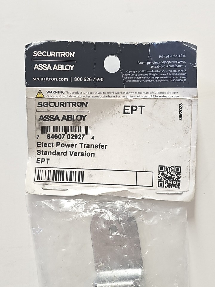 ASSA ABLOY Securitron EPT Electrical Power Transfer Standard Version | eBay