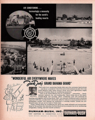 1962 G AD DUNHAM BUSH SWIMMING POOL PHOTO JACK TAR'S BAHAMA GRAND | eBay