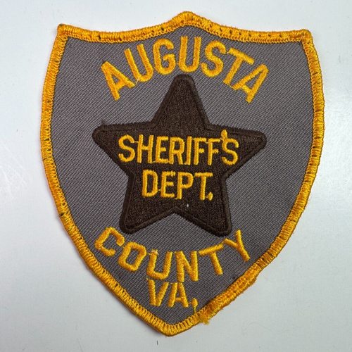 Virginia Augusta County Sheriff Patch F2B | eBay