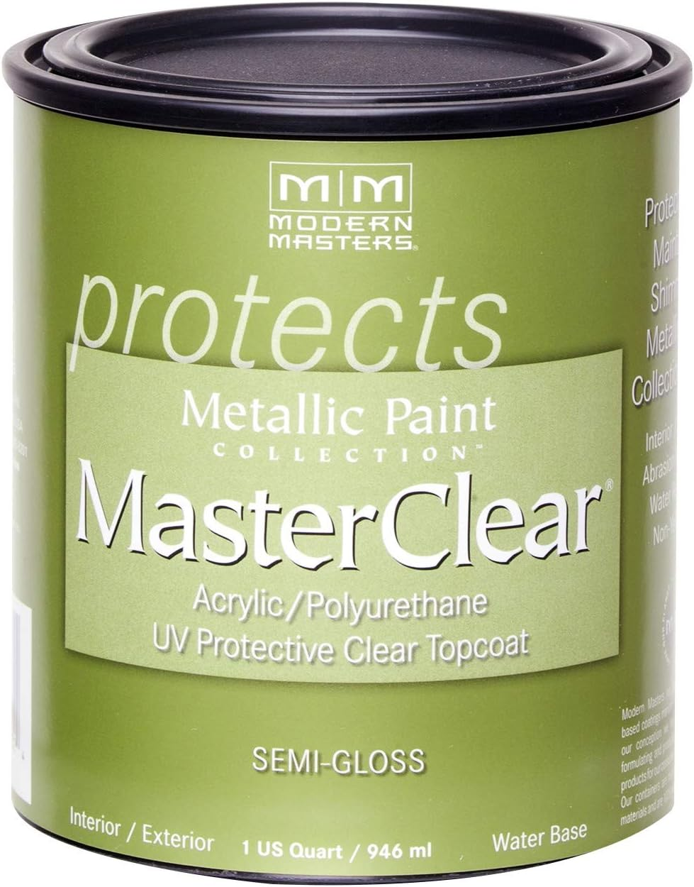 1 Qt ME662 Clear Masterclear Protective Clear Topcoat, Semi-Gloss ...
