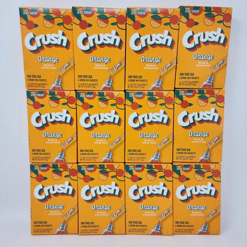 Crush Orange Drink Mix On The Go Packets 0.09 oz (72 Packets) | eBay