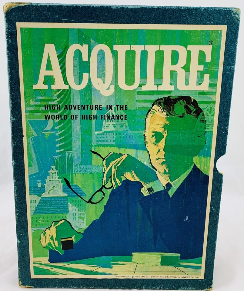 1968 Acquire Game by 3M Complete in Great Condition FREE SHIPPING | eBay
