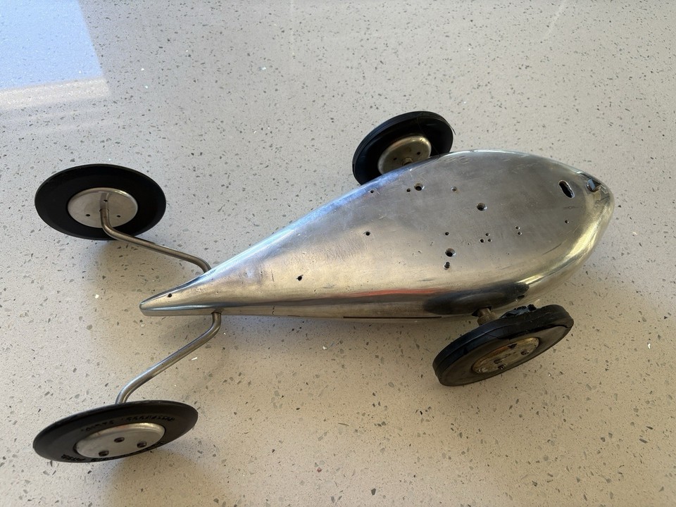 Teather Mccoy Teardrop Streamliner Reproduction Casting Speed Car | eBay
