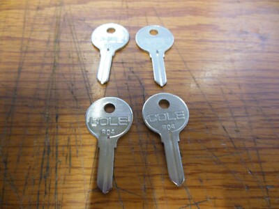 4 Cole RO4 Key Blanks | eBay