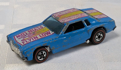 1974 HOT WHEELS REDLINE FLYIN LOW MATTEL DIE CAST MUSCLE CAR VINTAGE ...