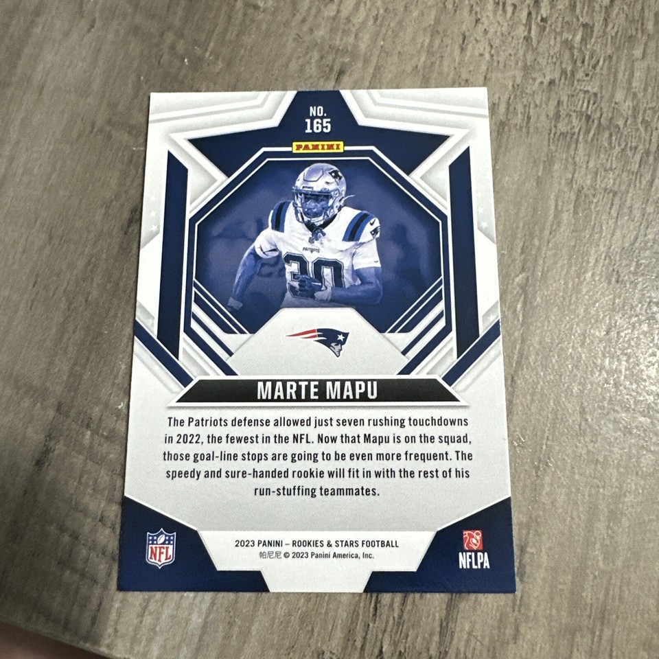 Marte Mapu Red Rookies And Stars Card | eBay