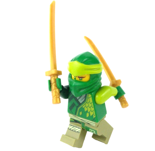 LEGO® Ninjago Lloyd Minifigure™ Core Head Dual Sided Green Eyes 2 ...
