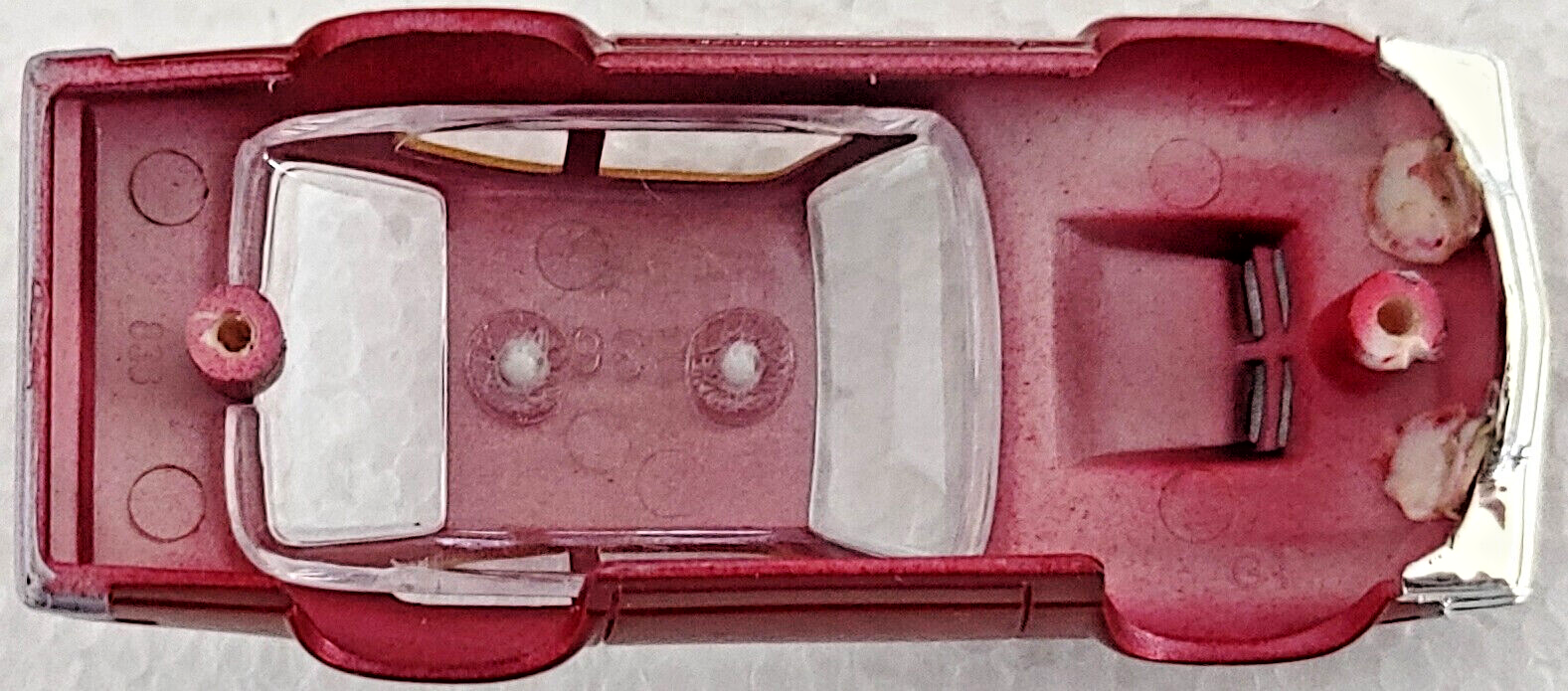 Chevy Pro Stock Vega Candy Red GoldStripe JL TJet BODY for AURORA ...