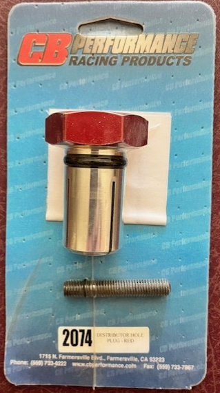 CB Performance 2074 Distributor Hole Plug for Volkswagen - Red | eBay