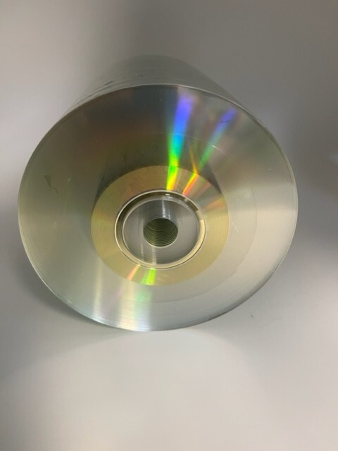 12 PCS UNCUT BUSINESS CARD CD-R, 50MB, SILVER SILVER (NAME CARD) FREE ...