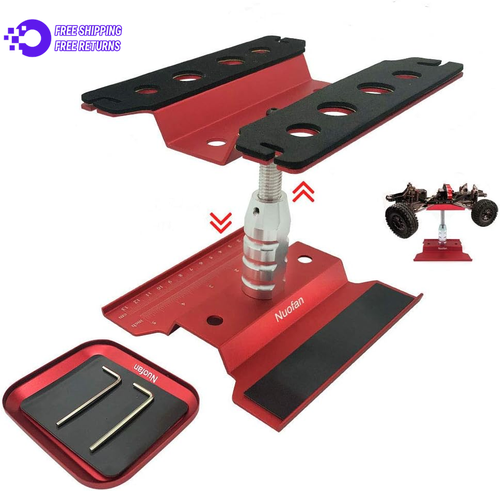RC Car Work Stand Aluminum Repair Workstation 360 Degree Rotation Lift ...