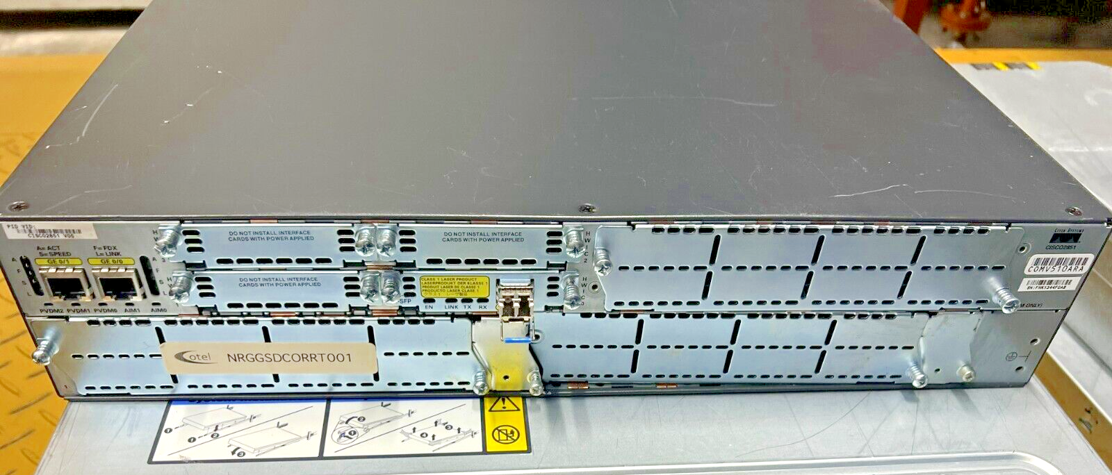 Cisco 2851 Router CCNA CCNP CCNC 256MB Flash | eBay