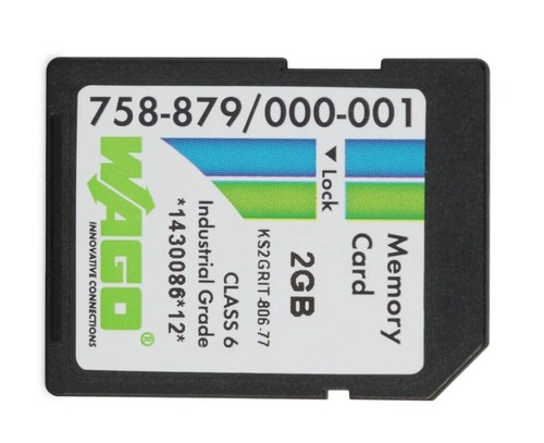758-879/000-001, Wago, Memory Card Sd; Slc-Nand; 2 Gb | eBay